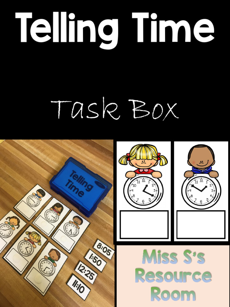 Telling Time Matching Activity | PDF