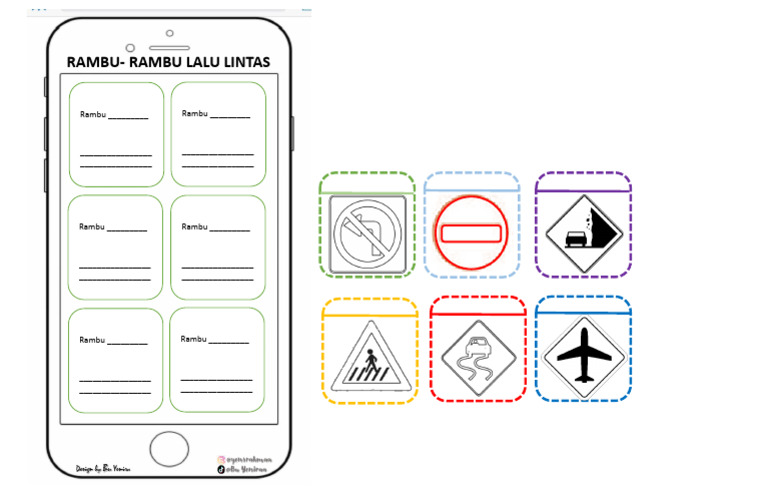 Kelas 4 Rambu-Rambu Lalu Lintas | PDF