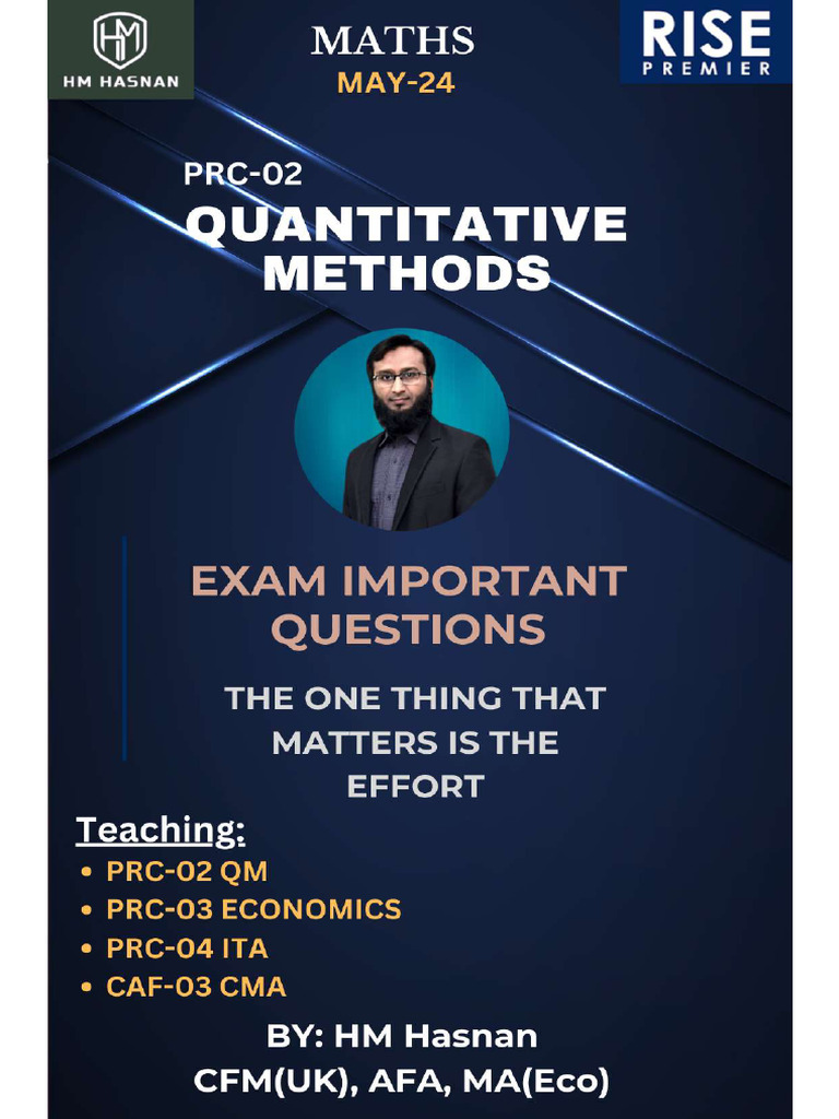 HM Hasnan Maths Assignment Guide | PDF | Time Value Of Money | Net ...