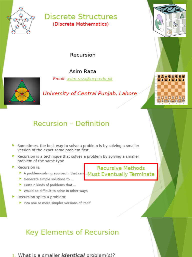 Recursion | PDF | Recursion | Mathematical Logic Recursion | PDF | Recursion | Mathematical Logic