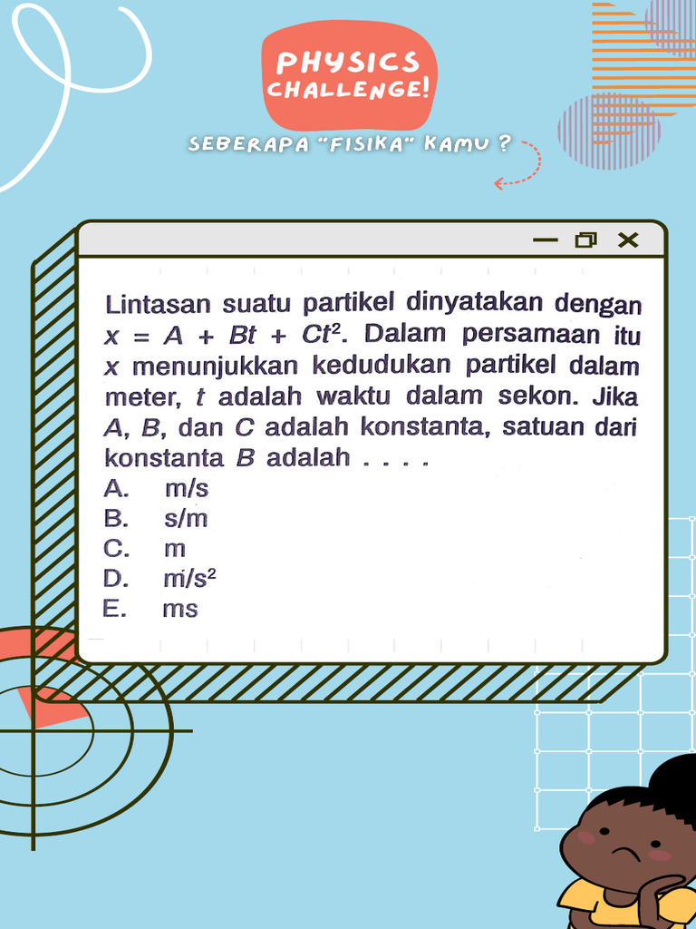 Physics Challenge (1) 2 | PDF | Wellness | Science & Mathematics