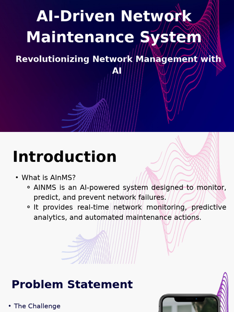 Project Proposal Presentation12 | PDF | Computer Network | Artificial Intelligence