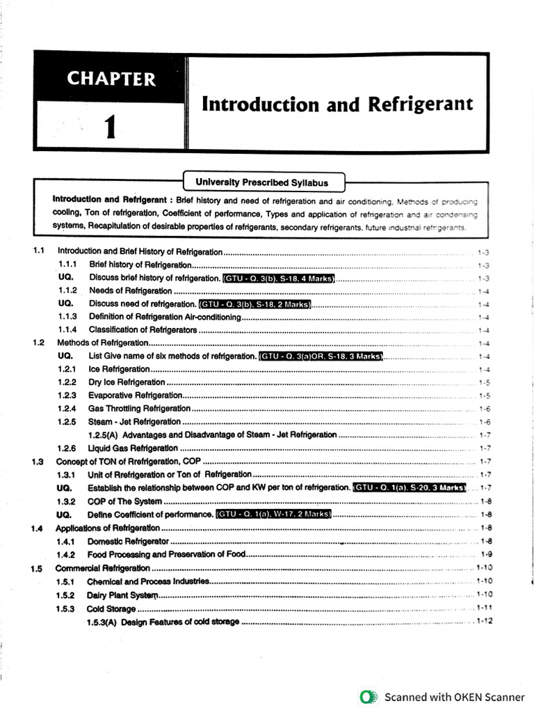 Chapter 2 Air Refrigeration Systems .Ajt | PDF