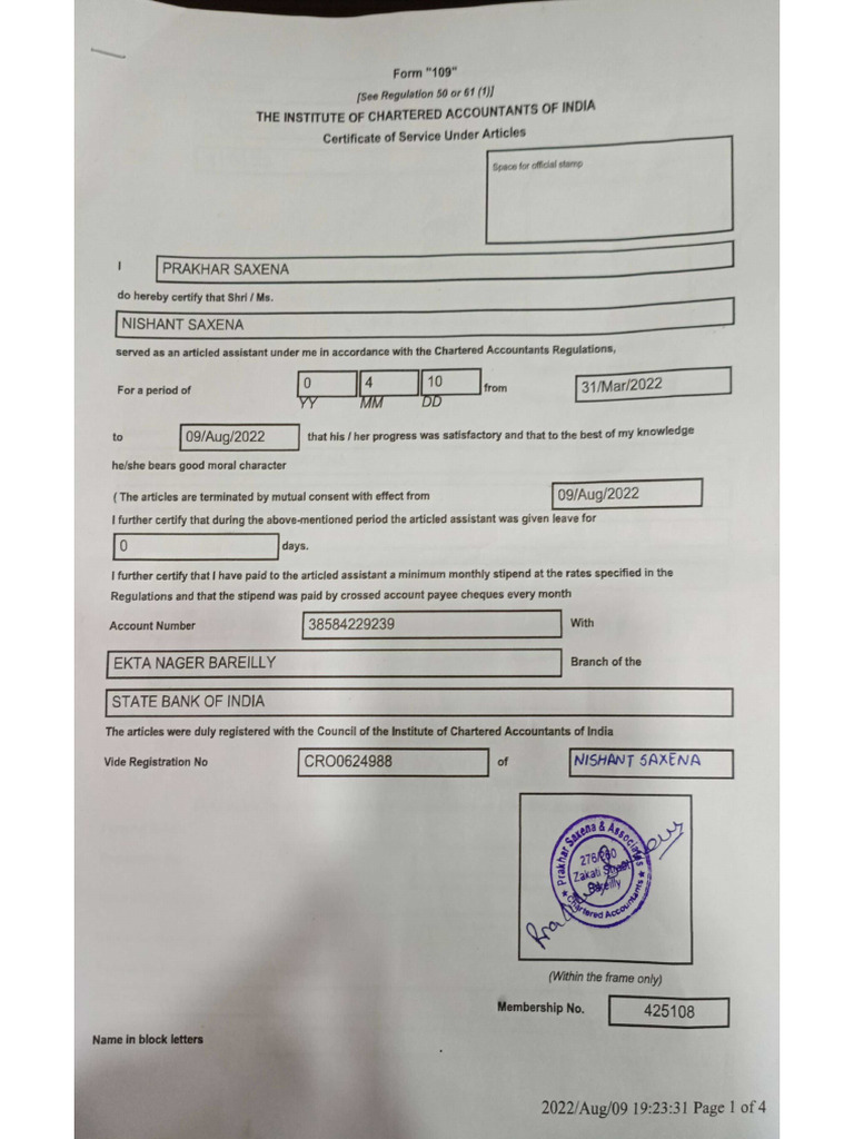 Nishant Transfer Doc 20 Aug | PDF