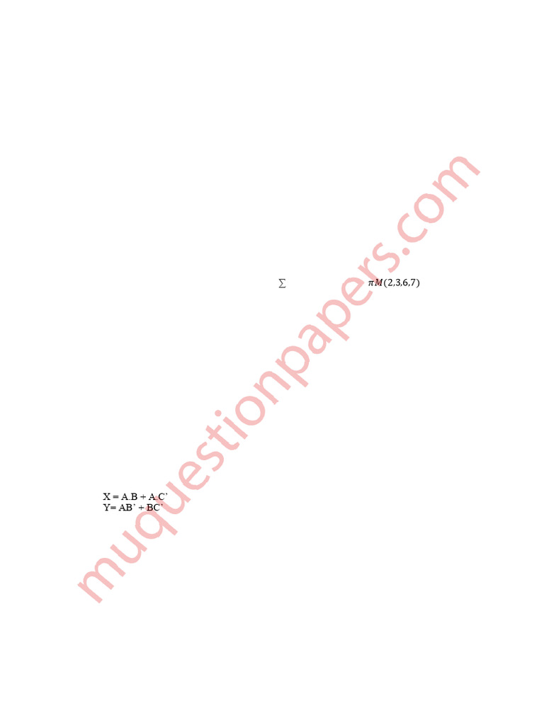 Be Electronics and Computer Science Semester 3 2023 December Digital Electronics Rev 2019 C ...