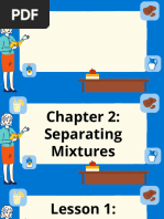 Separating Mixtures PowerPoint | PDF | Liquids | Mixture