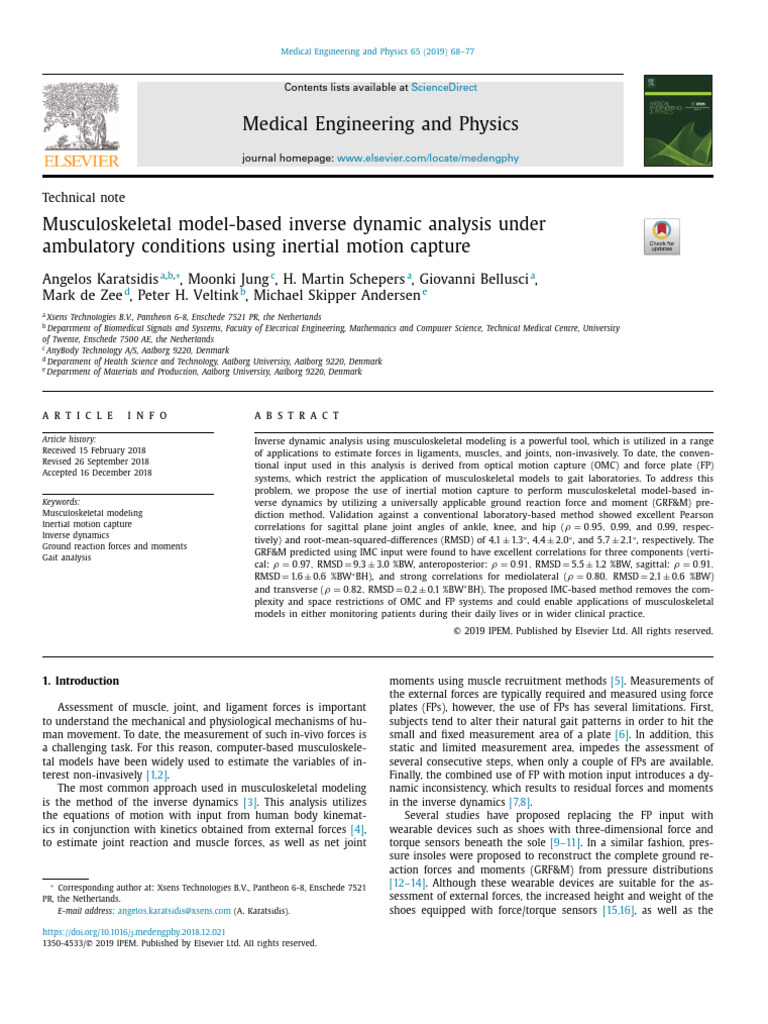 Musculoskeletal Model-Based - Inverse Dynamic Analysis Under Ambulatory Conditions Using ...
