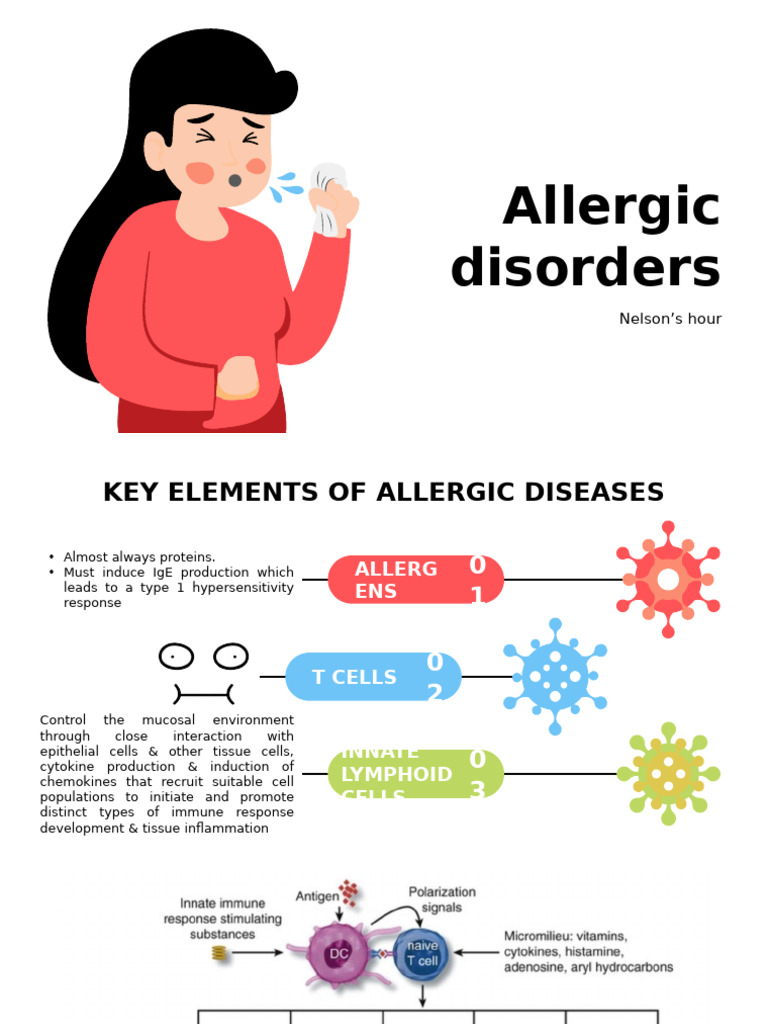 Key Elements of Allergic Diseases | PDF | Allergy | Diseases And Disorders