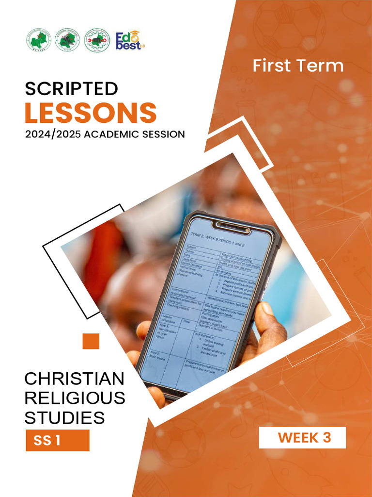 Christian Religious Studies Ss1 1st Term Week 3 | PDF | Jesus | Religious Belief And Doctrine