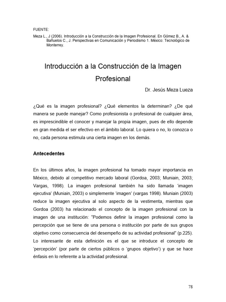 Protocolo de Imagen Profesional para Una Entrevista de Trabajo | PDF ...