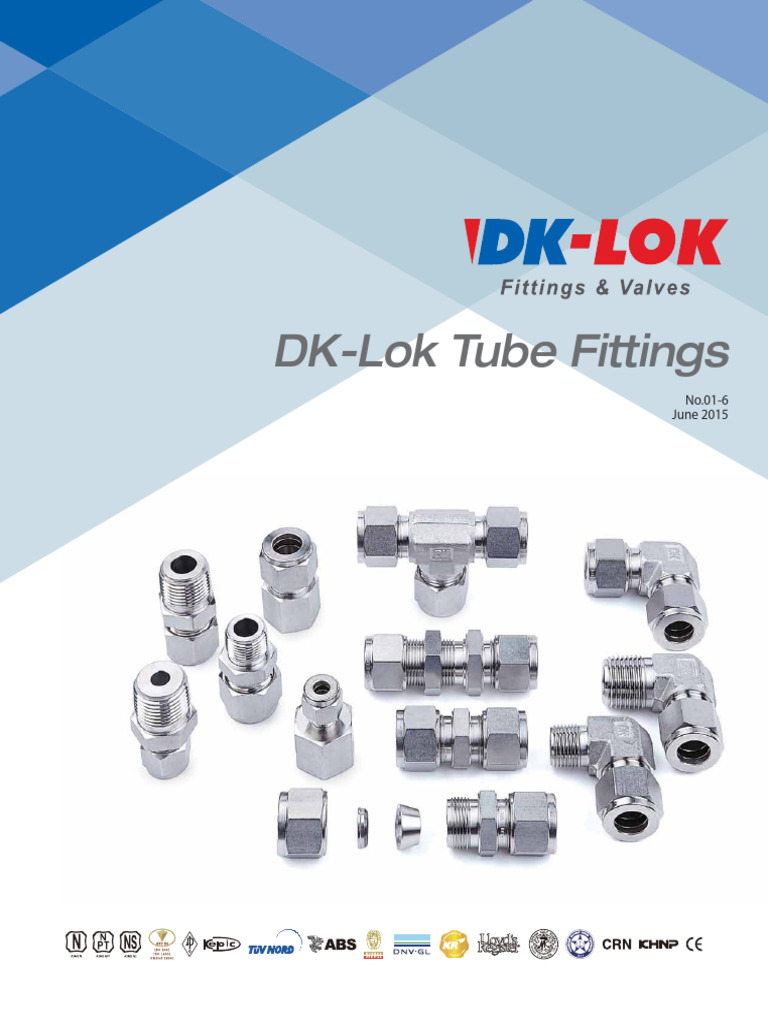 Dk-Lok D-Series Tube Fitting - 01 | PDF