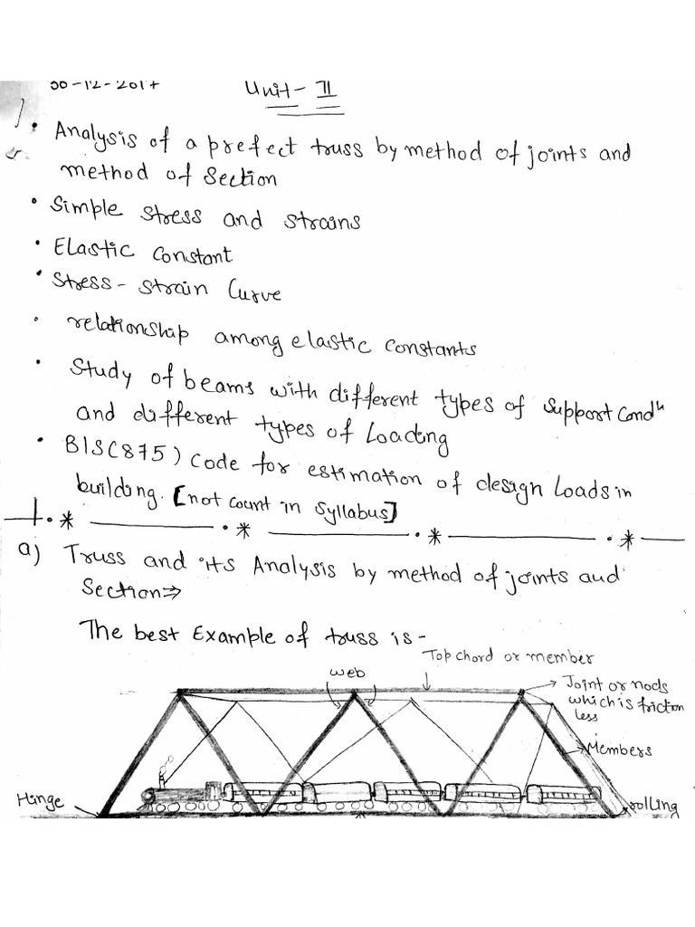 Structure Design - 1 (Unit - 2) | PDF