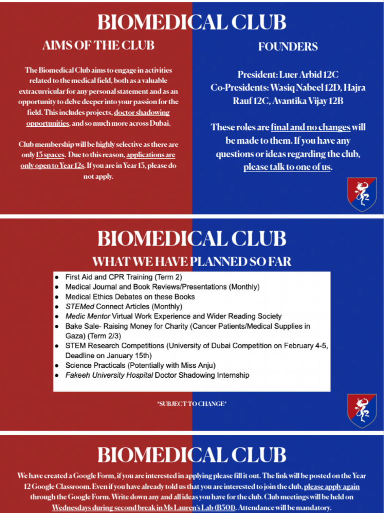 Biomedical Club 2.0 | PDF