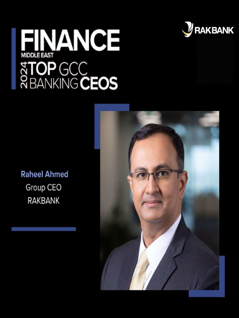 TOP GCC Banking CEO'S - 2024 | PDF