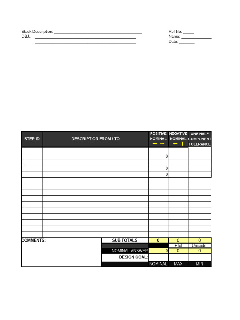 Stack Form 7.2 | PDF | Spreadsheet | Applied Mathematics
