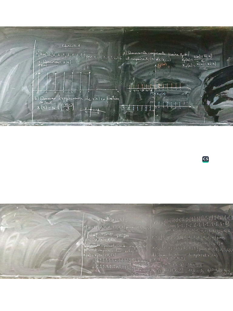Correction Du TD 2 Traitement de Signal | PDF