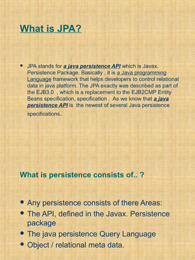 JPA | PDF