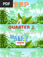 Epp 4 - Quarter 2-Week 2-DLL Matatag | PDF