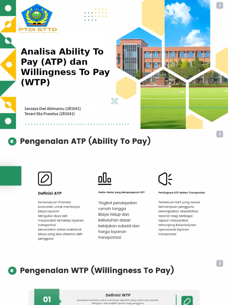 Analisa ATP WTP | PDF