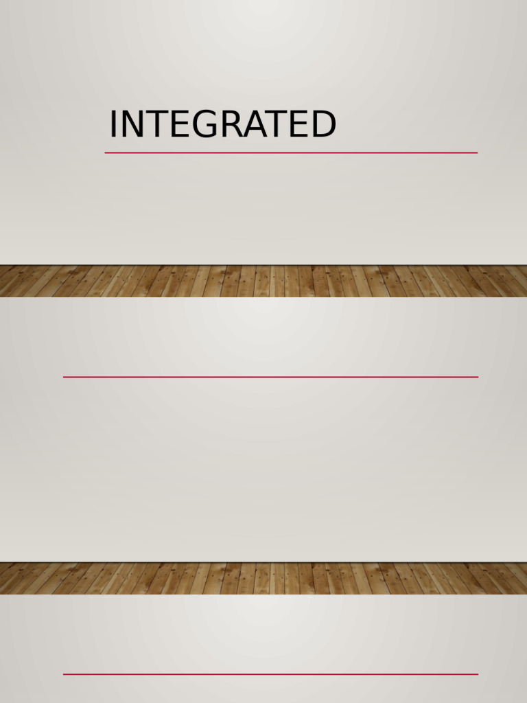 Integrated | PDF