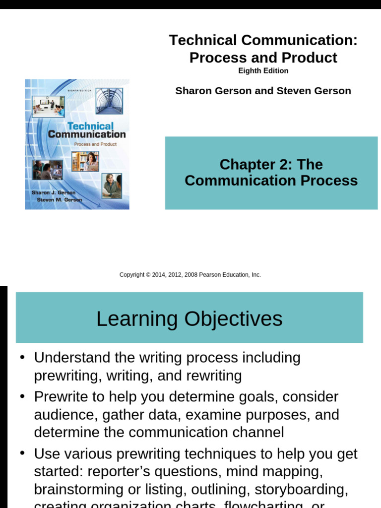 Gerson8e - Ppt02-Communication Process | PDF | Technical Communication | Communication