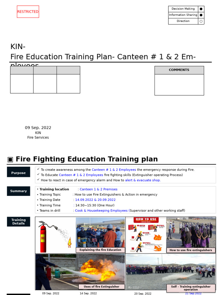 Fire Training Report | PDF | Emergency Services | Hazards