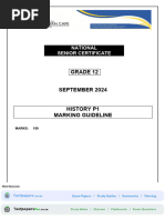 NSC History Grade 12 May June 2023 P1 and Memo | PDF