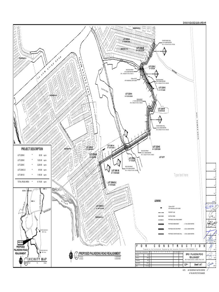 Palindong Road Realignment For Construction - Signed-Signed-1 | PDF