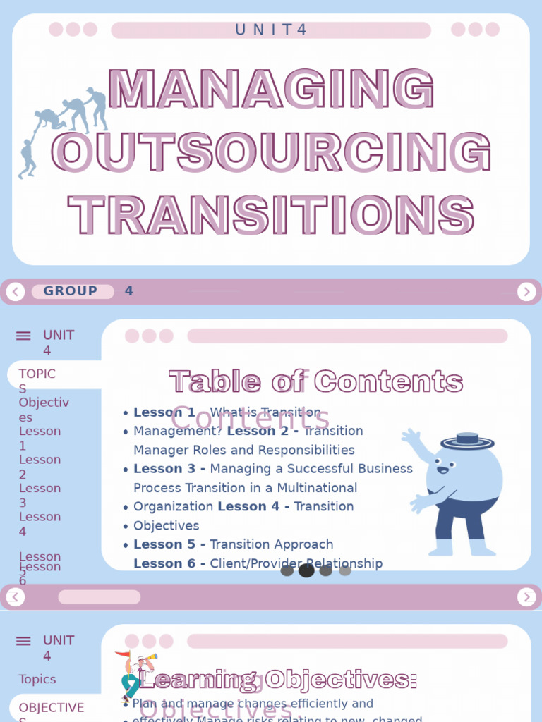 Chapter 4 Unit 4 1 2 | PDF | Outsourcing | Goal