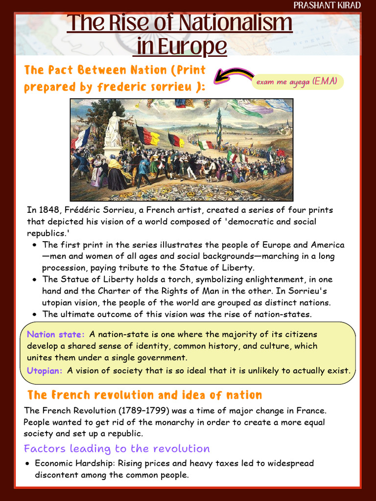 Rise of European Nationalism | PDF | Nationalism | Liberalism