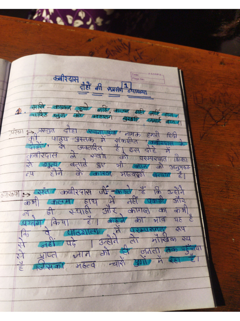 Hindi Assignment | PDF