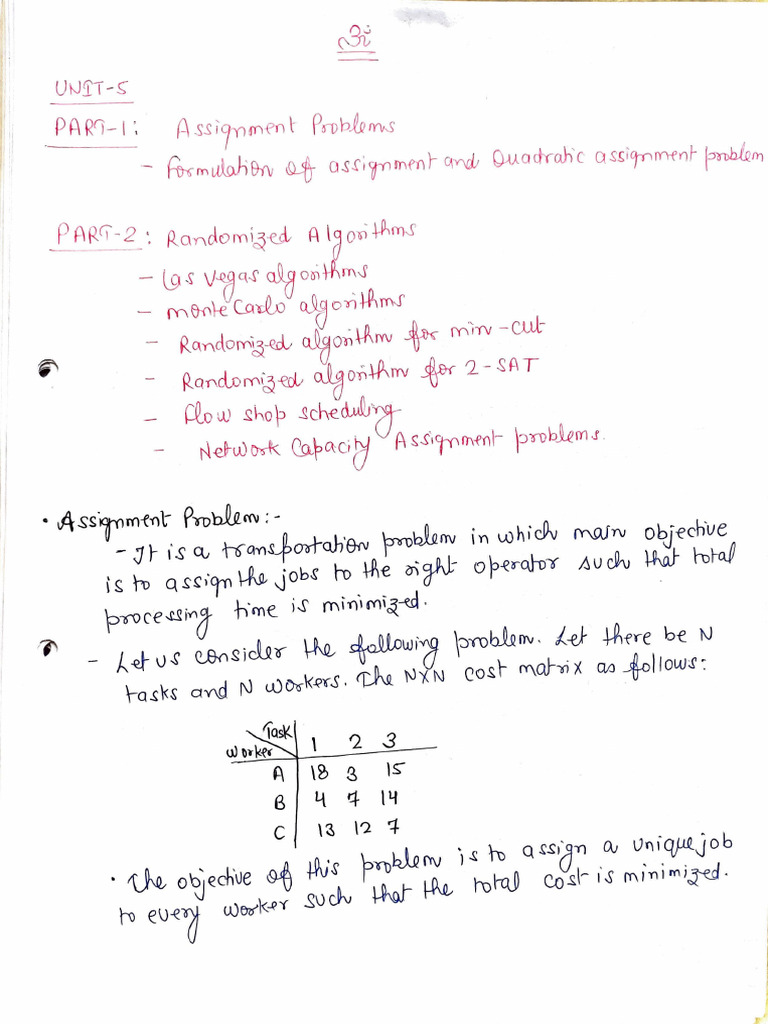 AA (Unit-5 & 6) | PDF