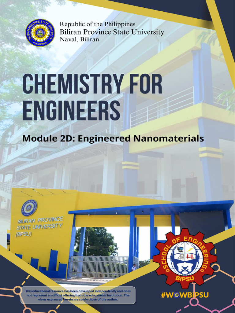 Chem113 M2D-Printed-Copy FINAL | PDF | Nanomaterials | Carbon Nanotube