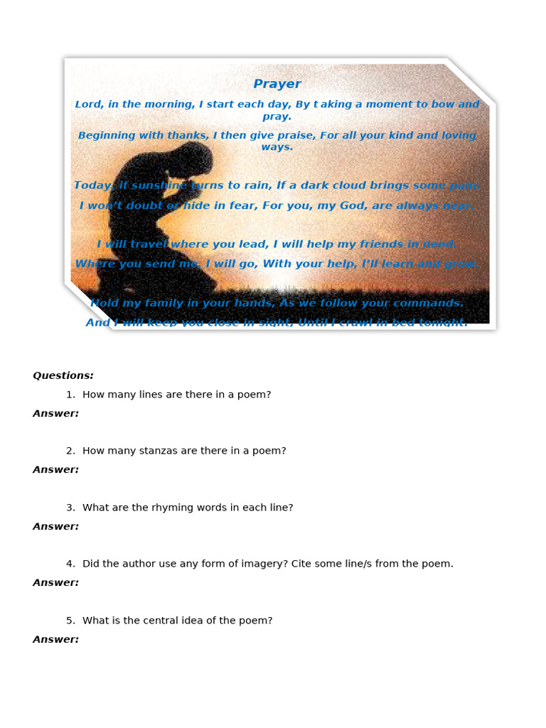 Prayer | PDF