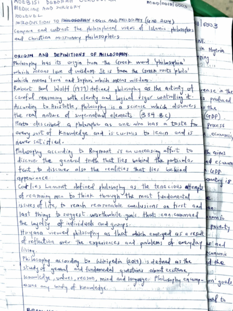 GNS 204 Assignment | PDF