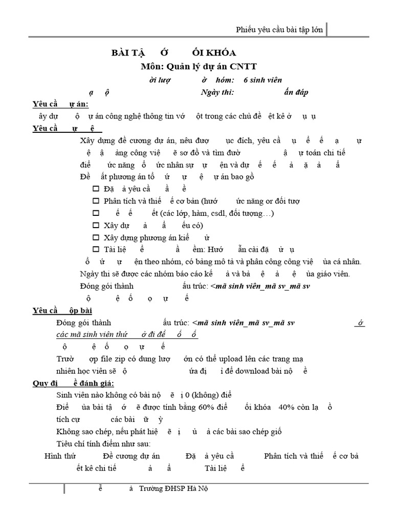 Bai Tap Cuoi Khoa K71 | PDF