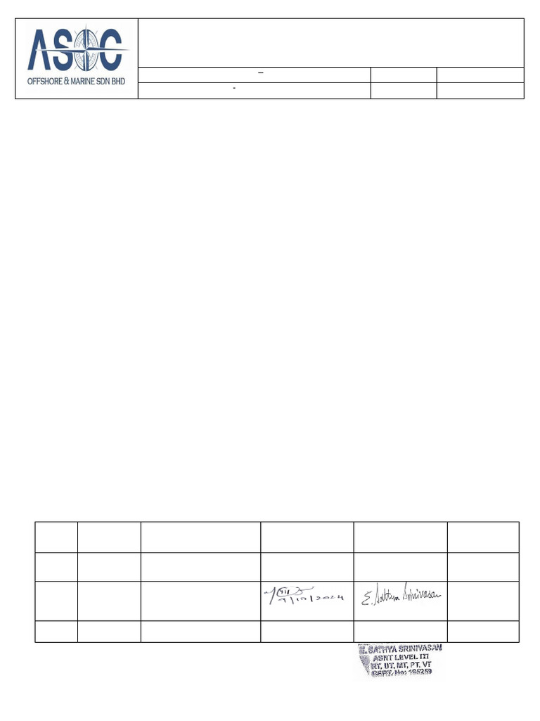 Positive Material Identification Procedure | PDF | Pipe (Fluid ...