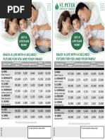 ST Peter Traditional Life Plan Brochure | PDF | Financial Services