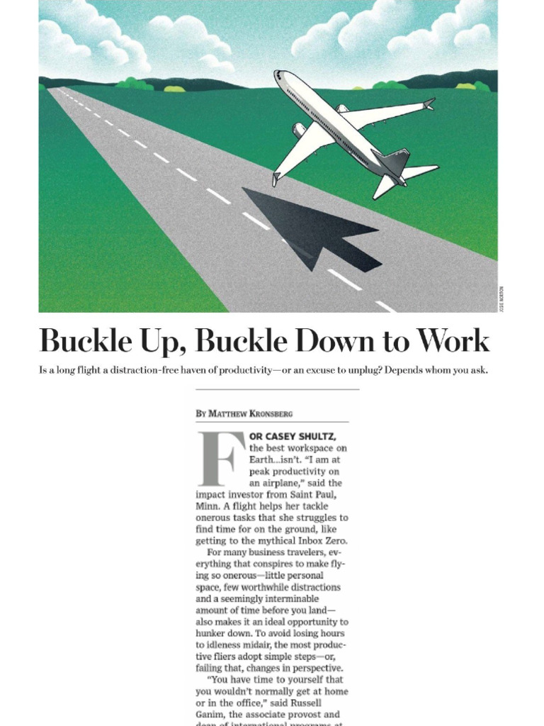 Buckle Up Buckle Down To Work | PDF