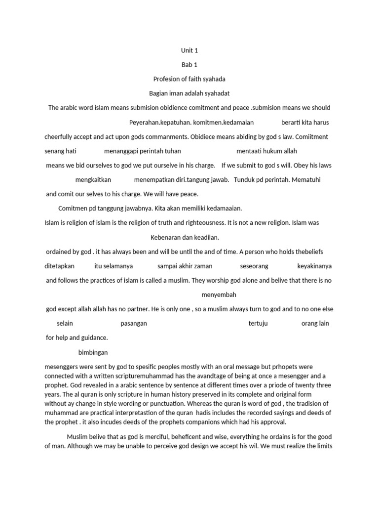 Muqoror English | PDF | Muhammad | Monotheistic Religions