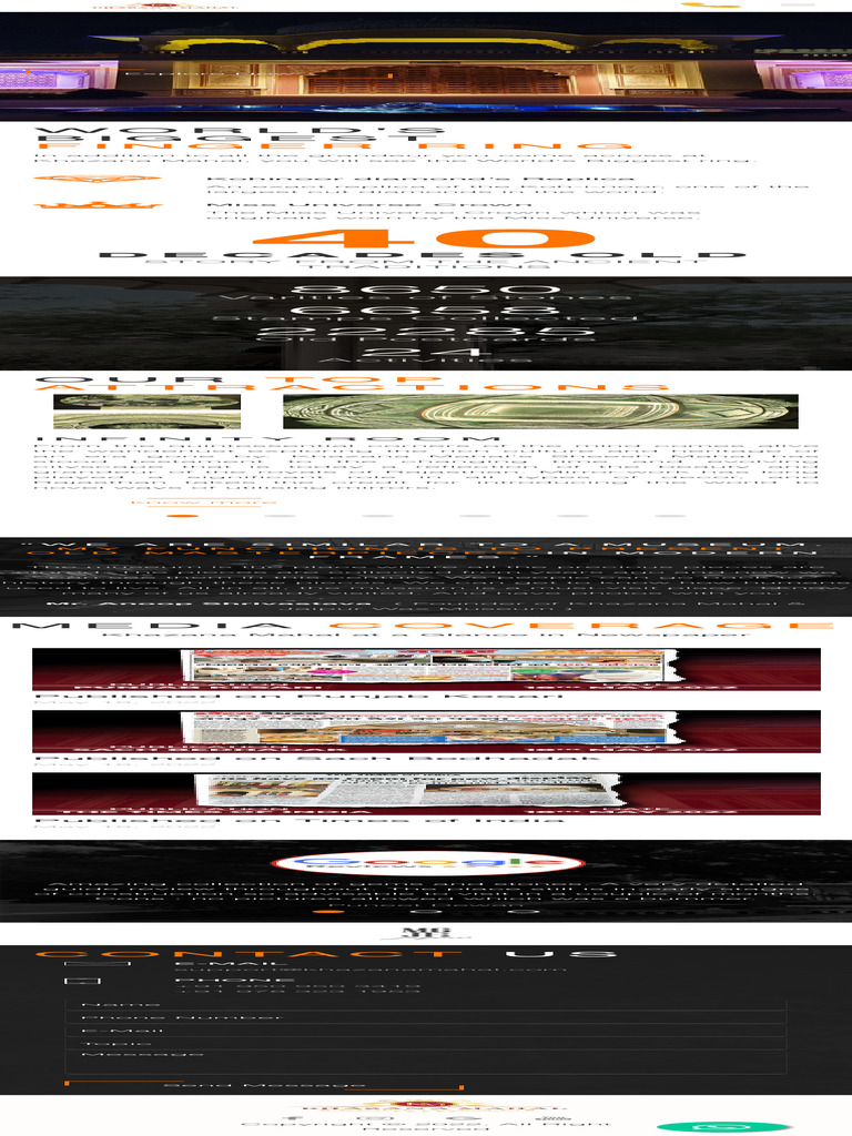 Khazana Mahal Museum of Gems & Jewellery | PDF | Ornaments | Softlines ...