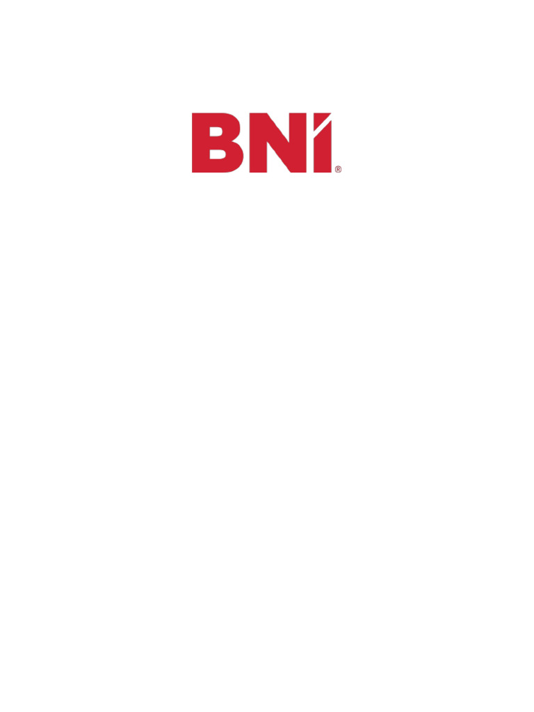 BNI One To One - Dance Card | PDF | Cognition