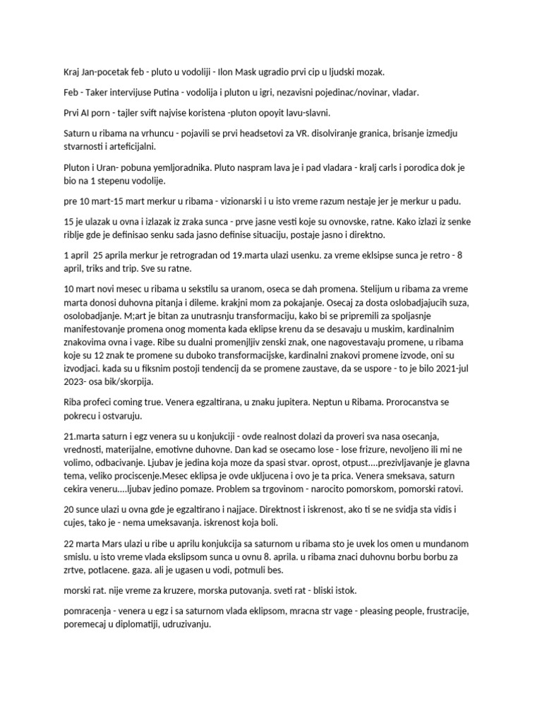 Vodolija Pluto | PDF