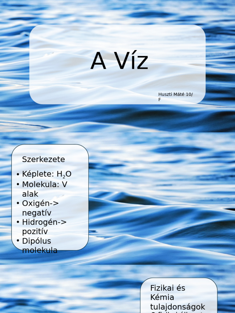 A Víz | PDF