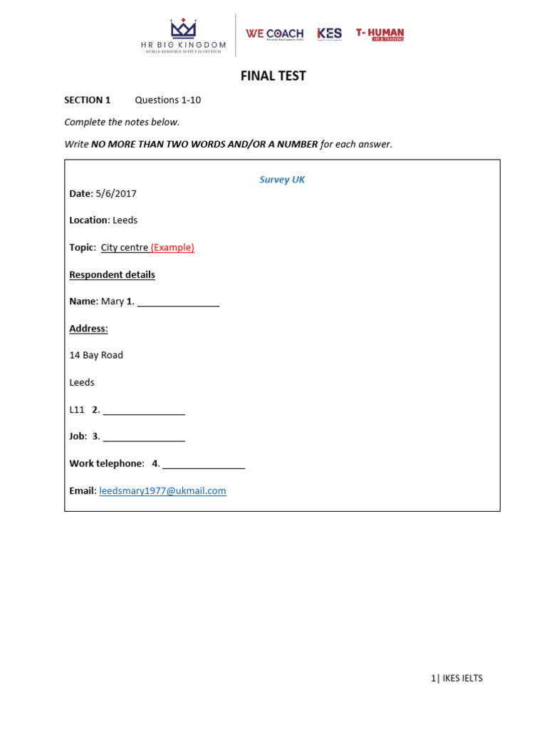 Advanced LR - Final Test | PDF | Antarctica | Isaac Newton