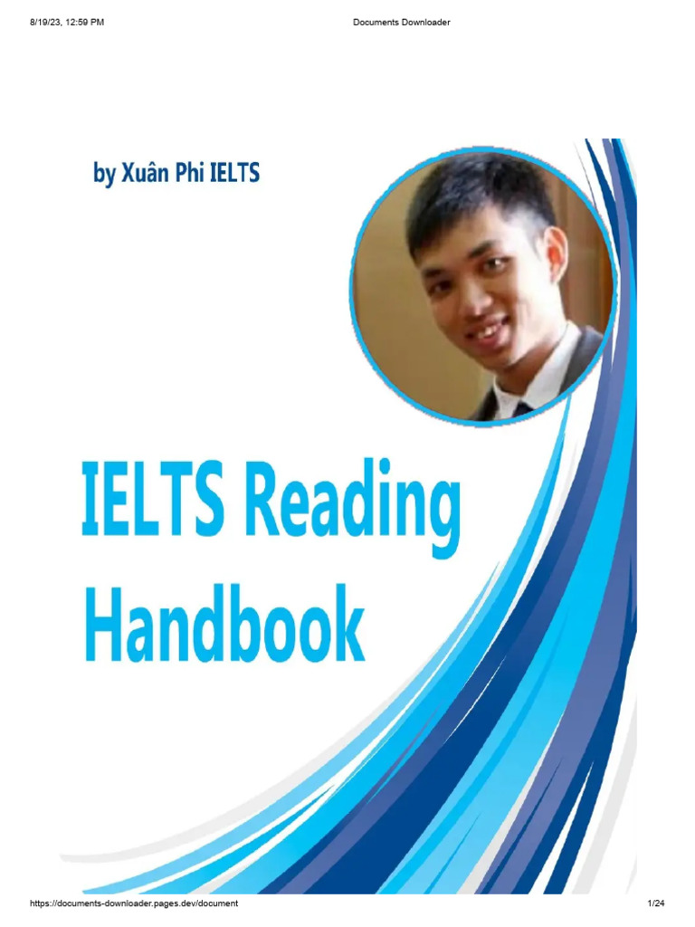 Xuân Phi Reading Handbook | PDF