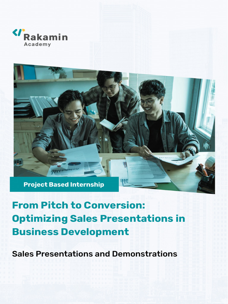 Article Review 8 From Pitch To Conversion Optimizing Sales Presentations in Business Development ...