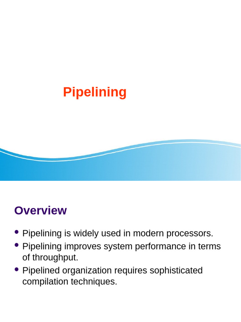 Pipelining | PDF | Central Processing Unit | Computing Pipelining | PDF | Central Processing Unit | Computing