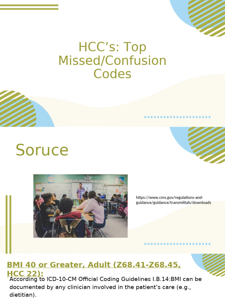 HCC' - 5 Top Codes BBB | PDF | Thrombosis | Stroke