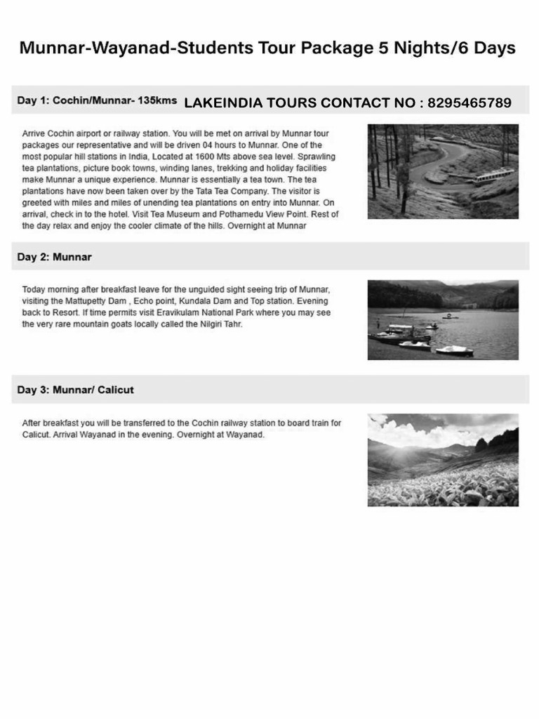 16munnar Wayanad-1 | PDF